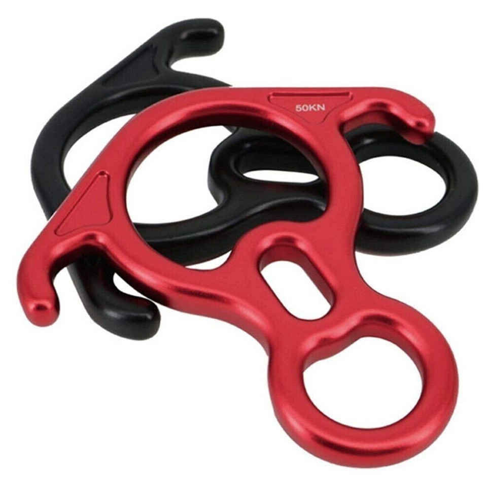 Large Bent-Ear Belaying And Rappelling Gear Belay Device Climbing ...