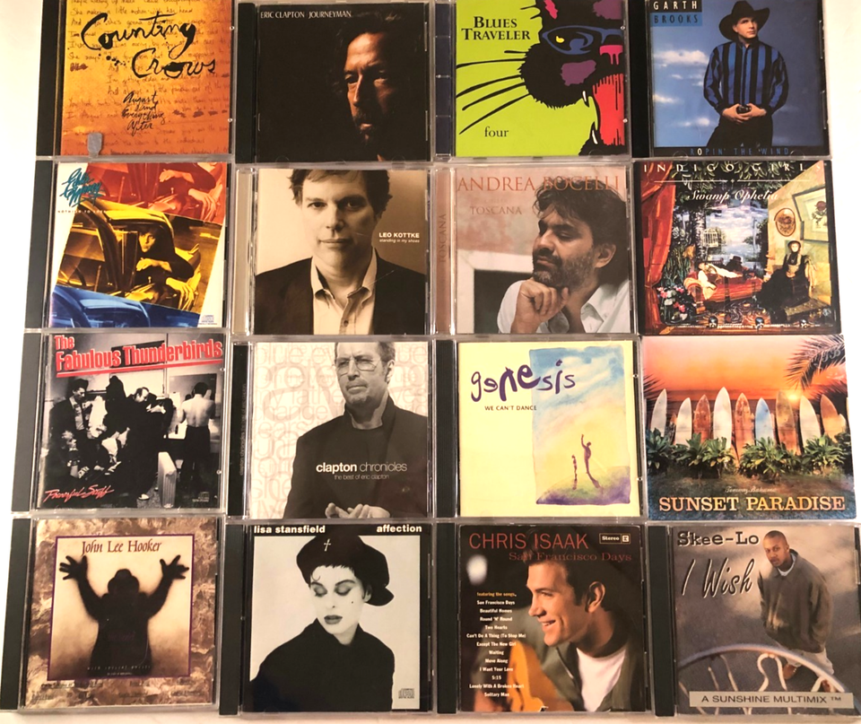 CD's Pick Choose your own-LOT #18P-Country, Rock, Rap, R&B-Combined S/H ...