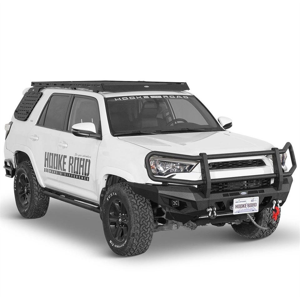Steel Front Bumper Brush Grille Guard Push Bull Bar Fit Toyota 4Runner ...