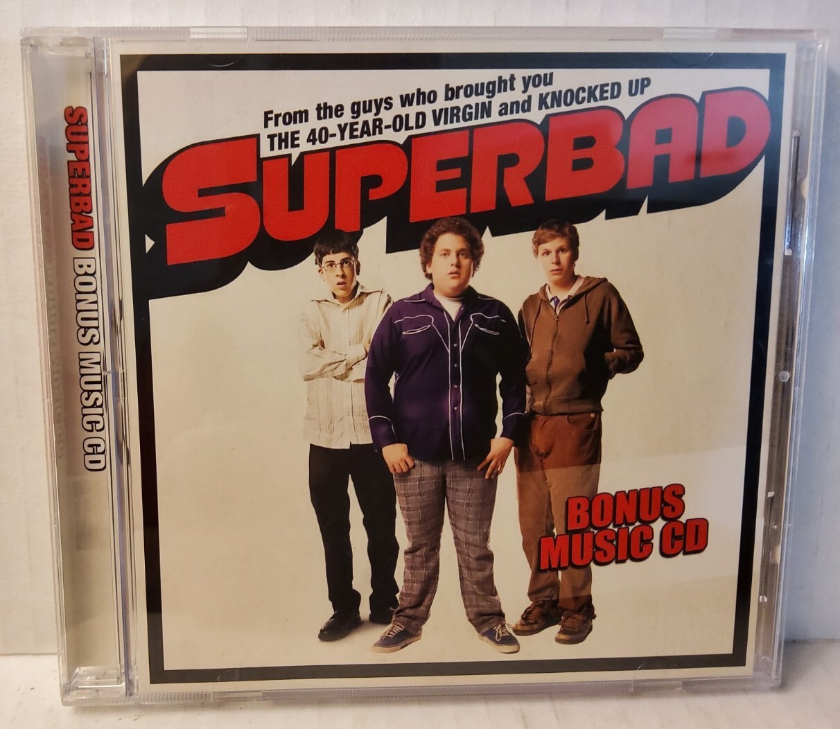 Superbad Bonus Music CD - Movie Soundtrack Sampler, Pre-owned, Like New ...