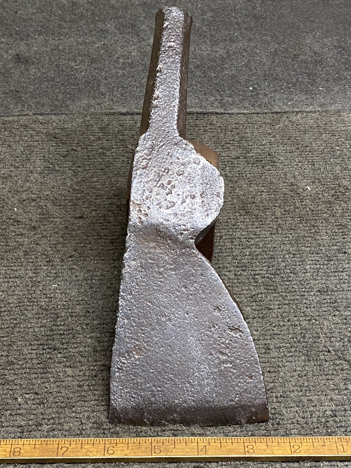 Rare Early 1800’s Unique Single Bit Axe Wrought Iron Unbranded 3 Lbs. 2 ...