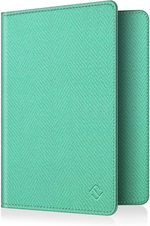 Passport Holder Travel Wallet RFID Blocking PU Leather ID Card Case ...