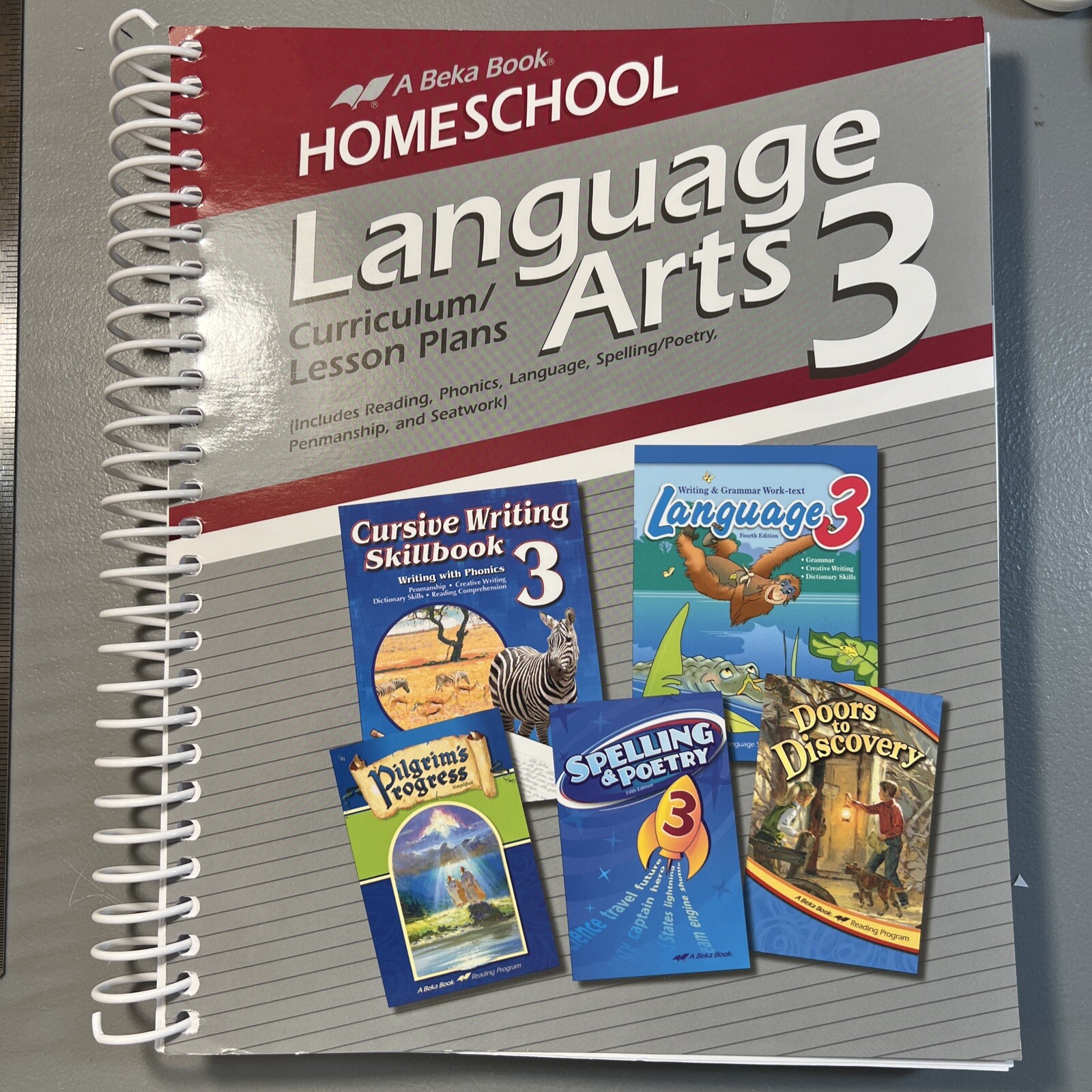 Abeka Language Arts 3 Curriculum Lesson Plans Christian Homeschool | eBay