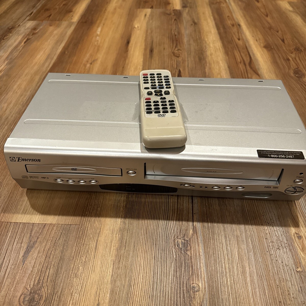 Emerson Dvd Vcr Combo Remote Emerson EWV401 VCR, 4 Head VHS Player