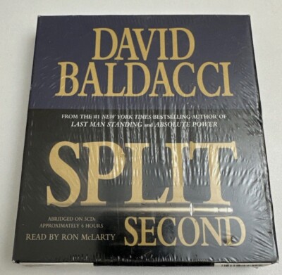 Split Second by David Baldacci Audiobook CD Brand new Free ship | eBay