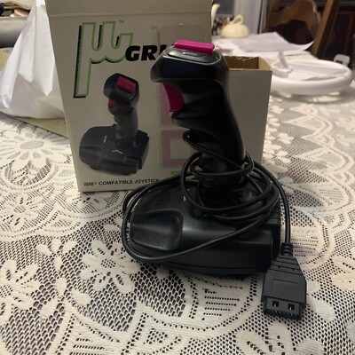PC Raider Serial Joystick / Controller SV-206 PC IBM Compatible Vintage ...