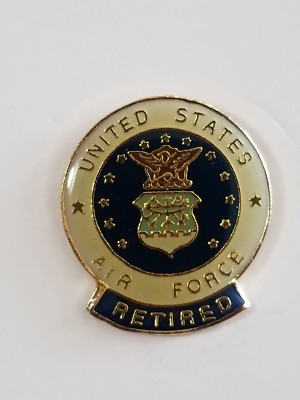 Wholesale Lot 12 Air Force Retired Lapel Hat Cap Pin Tie Tac USAF FAST ...