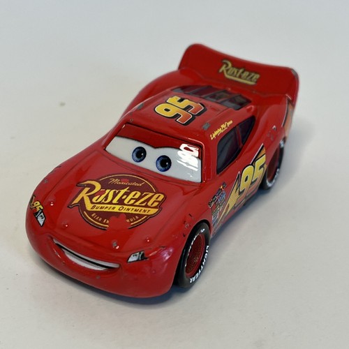 Disney Pixar Lightning McQueen Cars Diecast #95 Rusteze Fast Race Car 1 ...