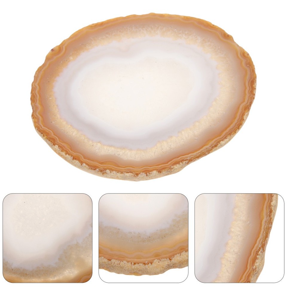Decorative Cup Mat Home Agate Cup Mat Anti-scald Cup Mat Table Ornament ...