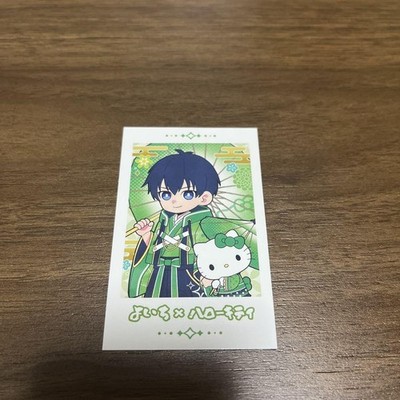 Blue Lock Kiyoshi Blue Rock Photo Card Sanrio Collaboration Near Mint ...
