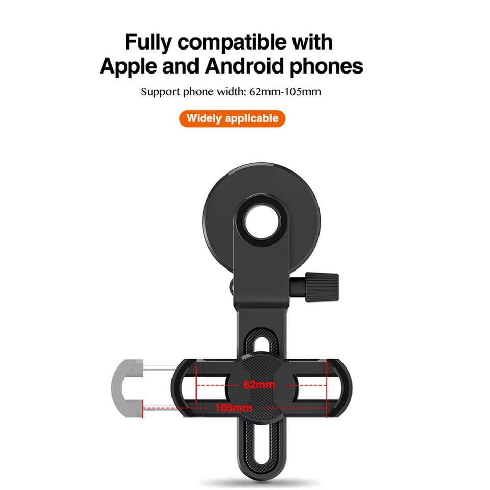 Universal Cell Phone Camera Clip Mount Spotting Scope Adapter Precise ...