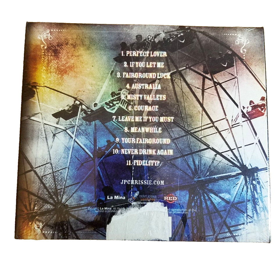 JP. Chrissie & The Fairground Boys - Fidelity Digipak Music CD Brand ...