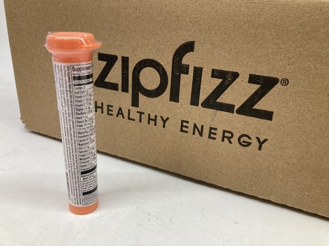 Zipfizz Healthy Energy Drink B12 Peach Mango 30 Tubes for sale online ...