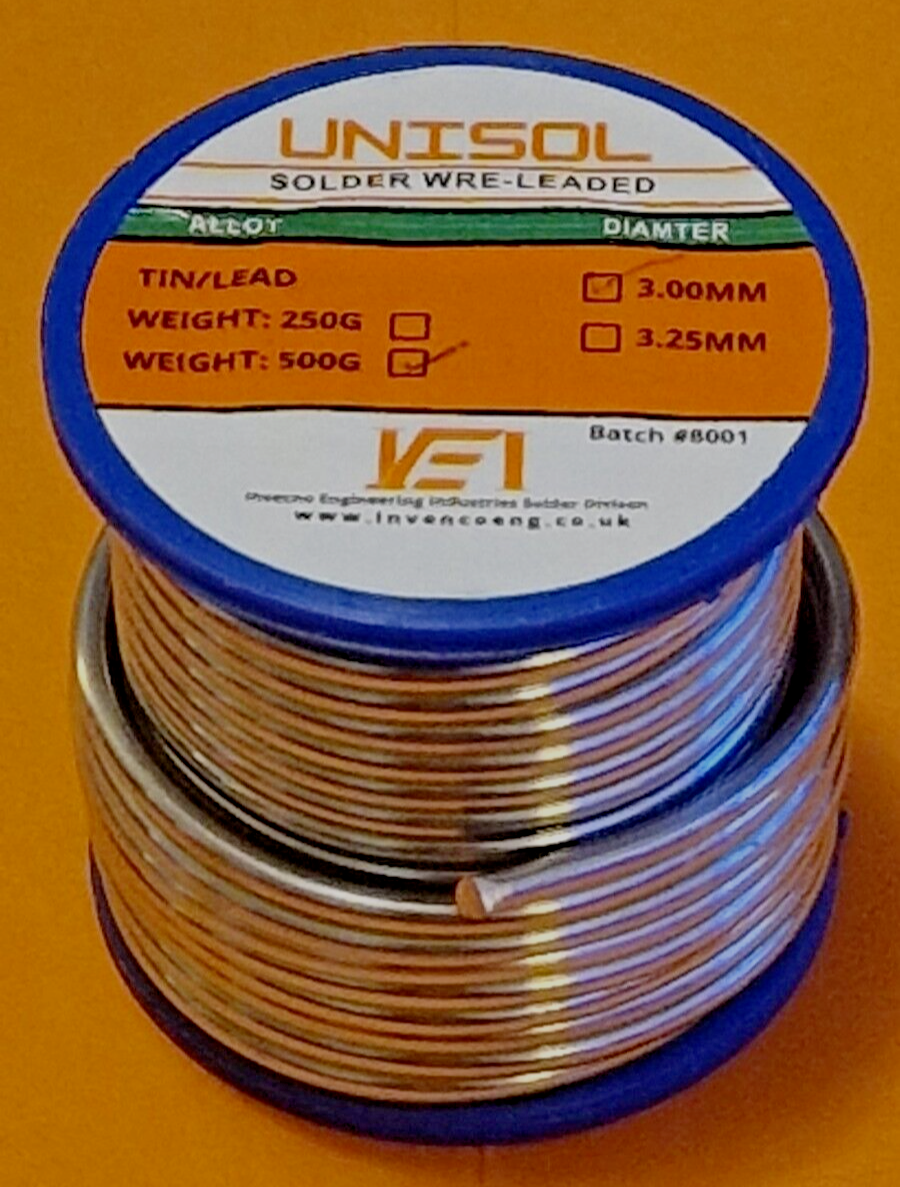 Plumbing/Capillary Solder/Soldering Wire Leaded 3mm 500g Reel | eBay UK
