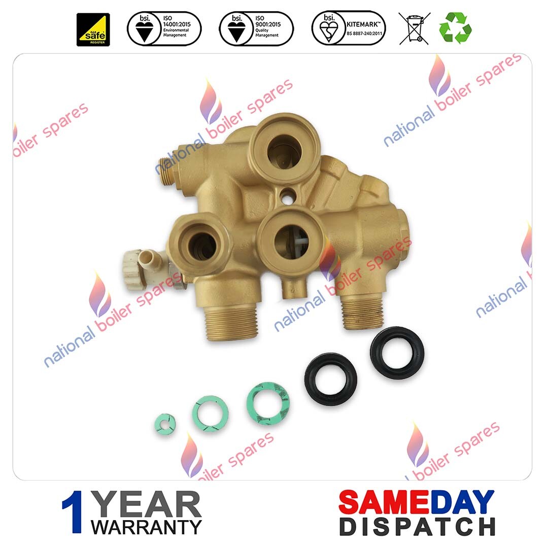 MAIN COMBI 24HE & 30HE BOILER HYDRAULIC INLET ASSEMBLEY 248050 for sale ...