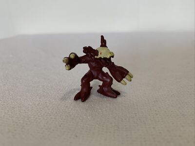 2001 Digimon Digital Monsters 1" Dark Lizamon Mini Figure PVC Bandai H ...
