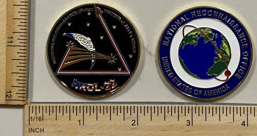 MILITARY BLACK OPS CHALLENGE COIN - NROL-22 VERSION (B) INAUGURAL EELV ...