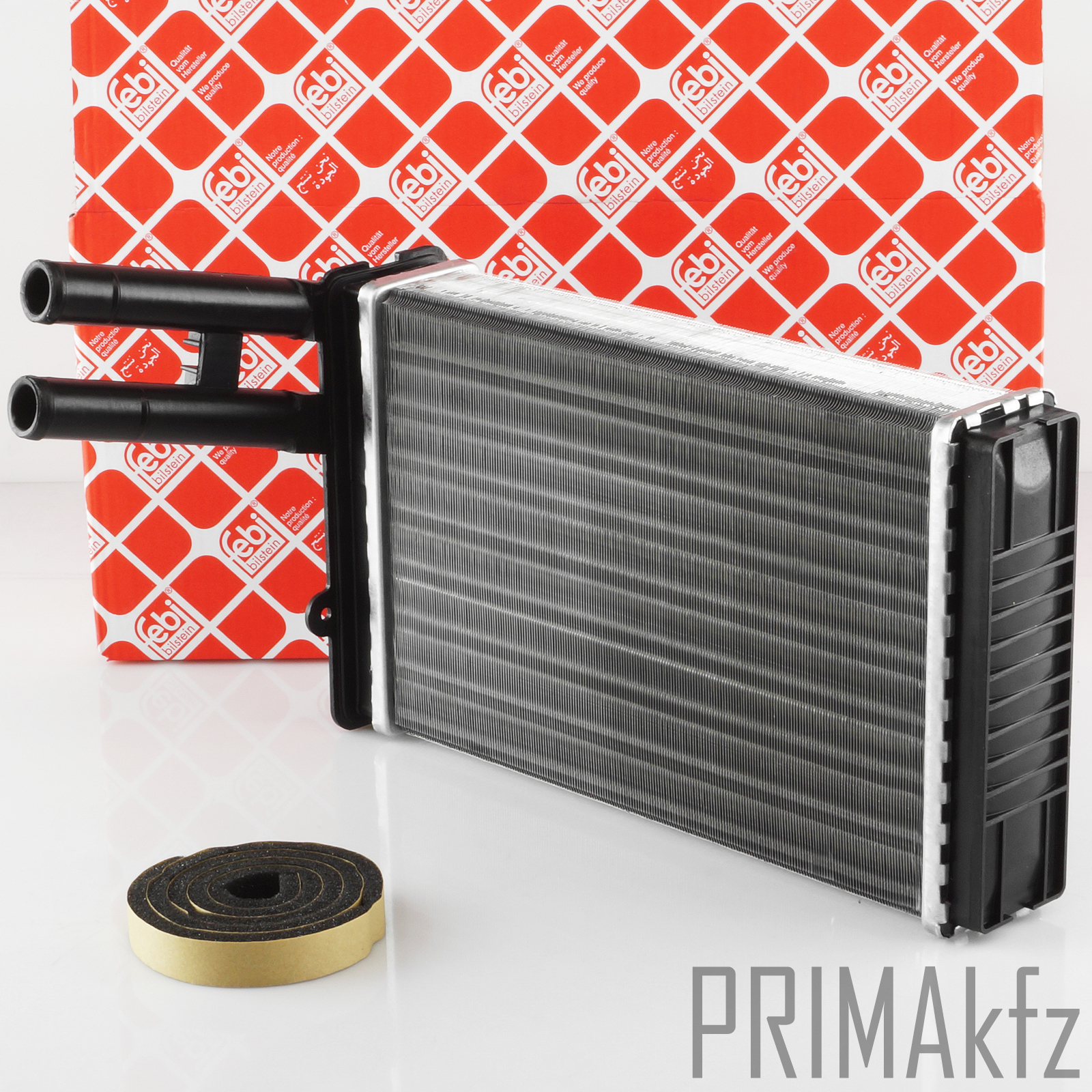 FEBI 14741 Wärmetauscher für Audi 80 B3 B4 90 B3 A4 B5 B6 VW Passat 3B ...