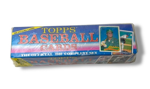 Factory Sealed Box 1989 Topps Complete Set of Baseball Cards 792 Cards ...