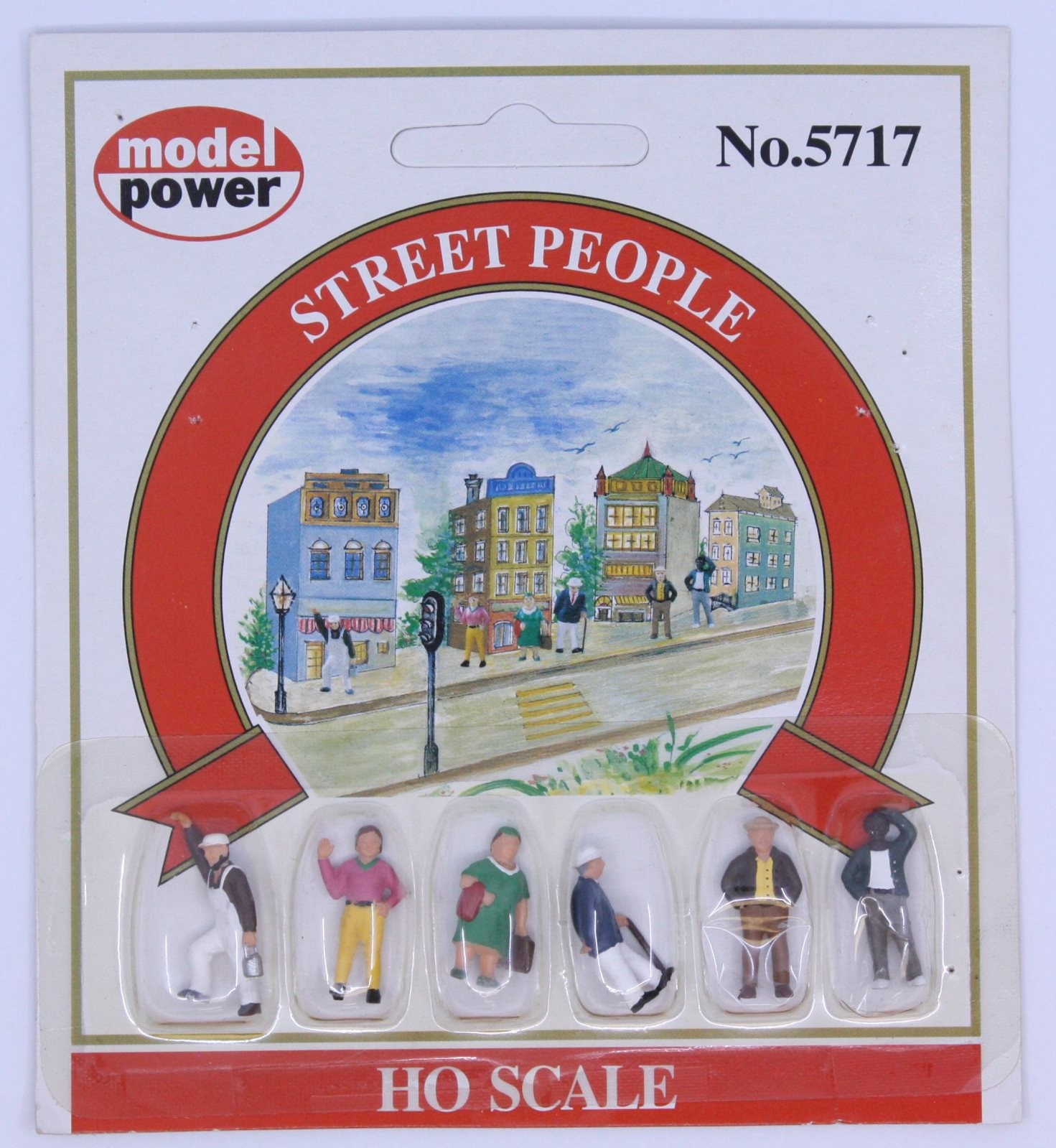 Model Power 5717 HO Street People Figures (Set of 6) | eBay