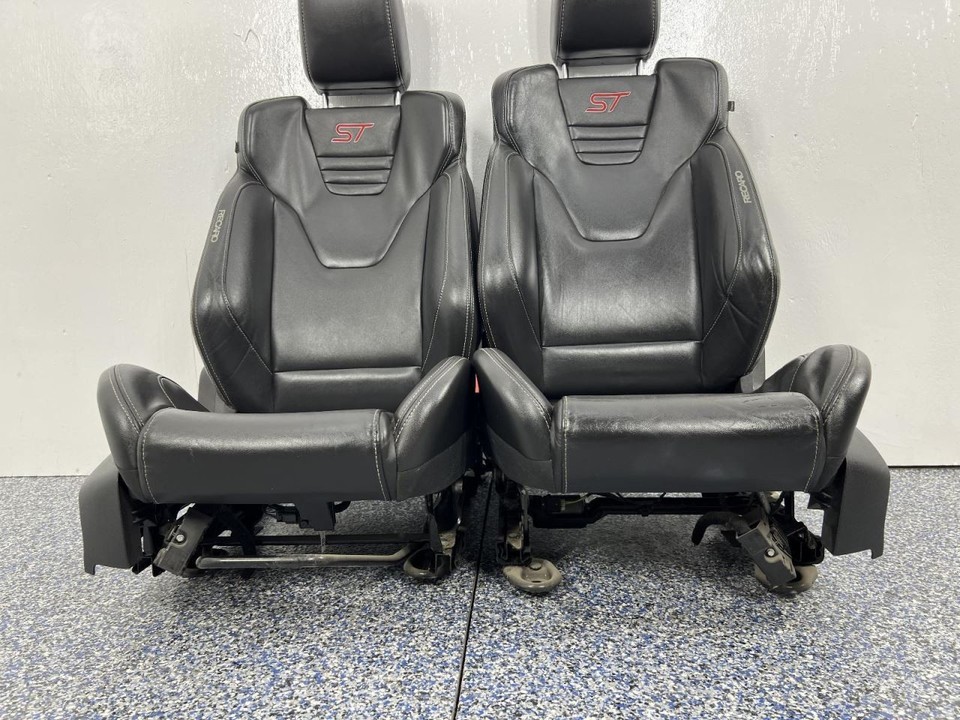 2013 Focus ST Recaro Black Leather Front Bucket Seats 5dr 734789 | eBay