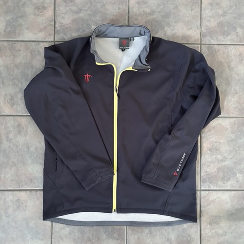 Wild Things Men Size 2XL Taticslsoft Shell Navy Mock Neck Zip | eBay
