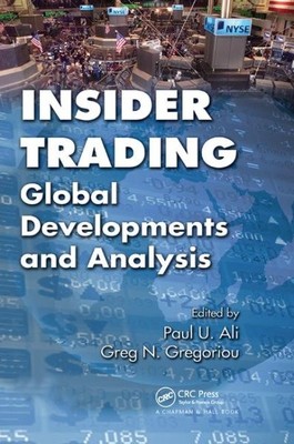 Insider Trading : Global Developments and Analysis, Paperback by Ali ...