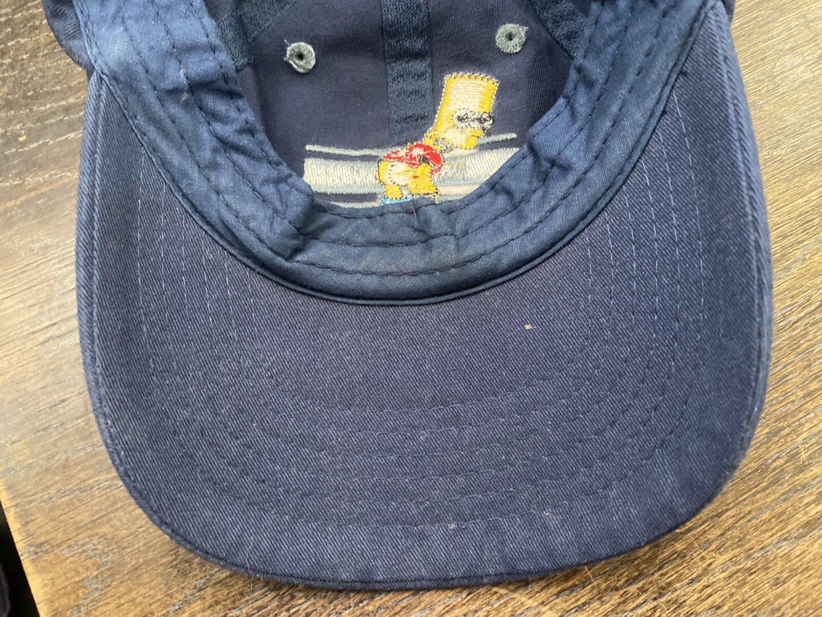 Vintage Rare 2000 The Simpsons Hat Bart Feast Your … - Gem