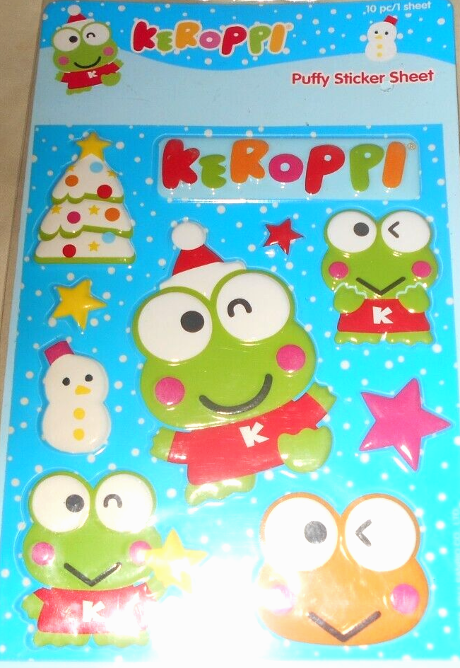 KEROPPI Pikki Koroppi Donut Pond Frog Hello Kitty Snow Christmas Sanrio ...