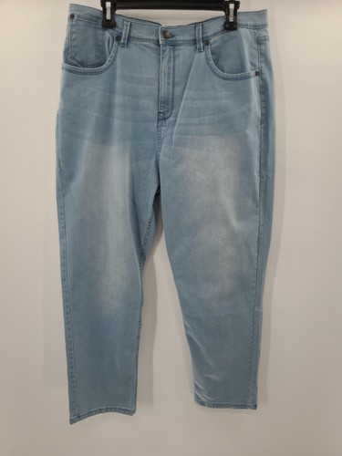Barbell Apparel Womens Mom Fit Jeans Size 32 Actual Size 36x27 NWT | eBay