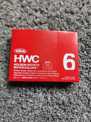 Holbein HWC Artists Watercolor Set, 6ct | eBay