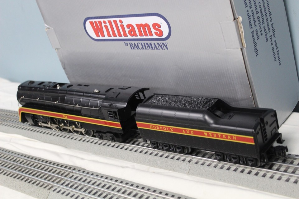 Williams O Gauge N & W J Class 746 Locomotive & Tender #40399 | eBay