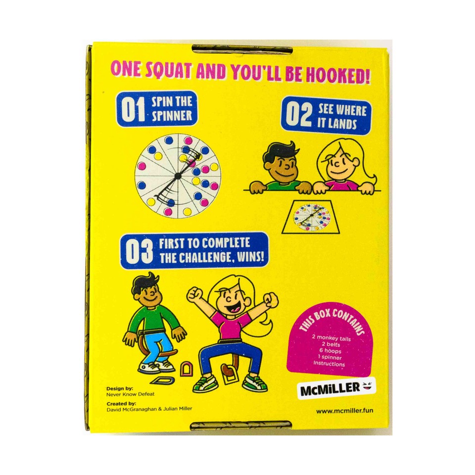McMiller Dexterity Games It's Bananas! - The Monkey Tail Game Box VG+ ...