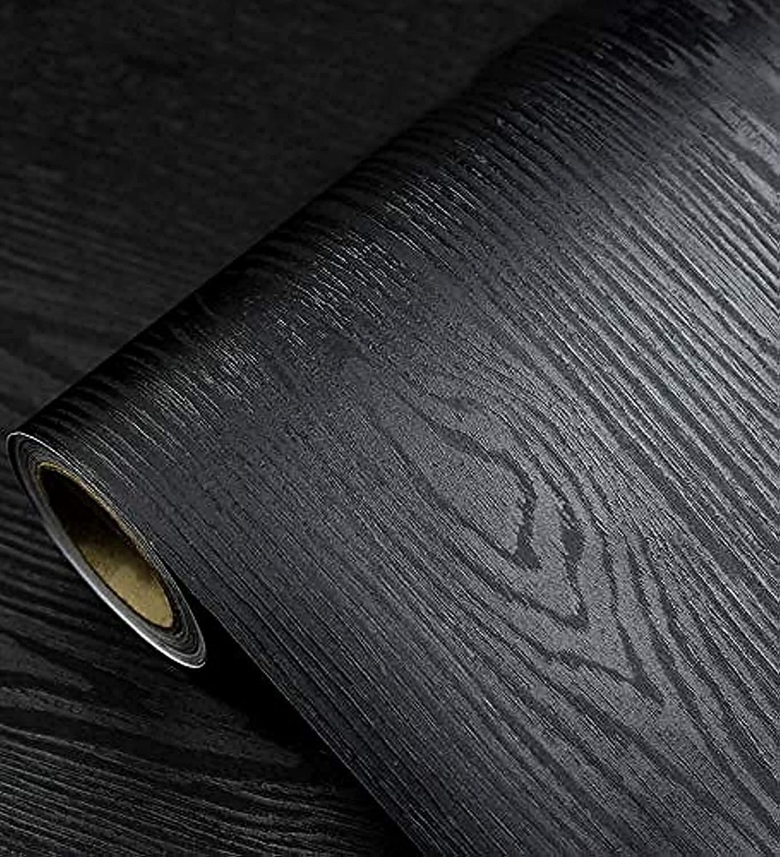 Papel Tapiz Negro Papel Tapiz Negro Papel Tapiz Autoadhesivo Para