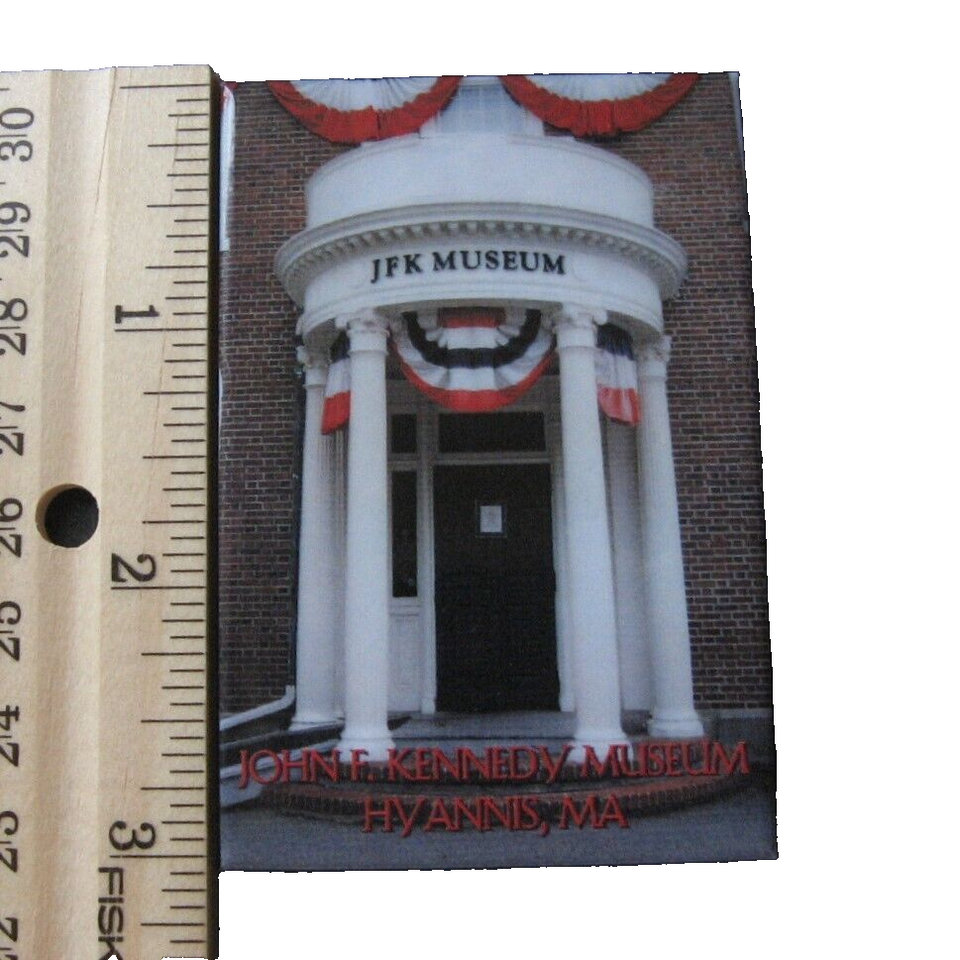 JFK Museum Souvenir Magnet Hyannis Massachusetts John F Kennedy | eBay