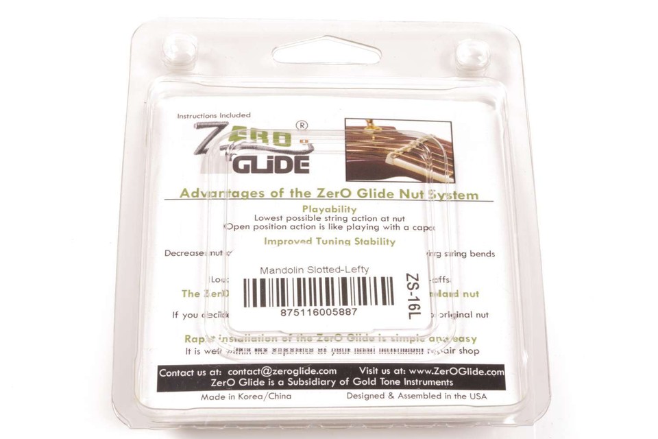 Genuine Zero Glide ZS-16L Slotted nut replacement system for Lefty ...