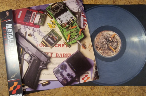 METAL GEAR Ghost Babel OST NEW Vinyl Game Soundtrack CLEAR var Solid ...