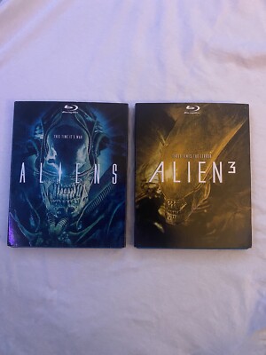 OOP RARE Aliens & Alien 3 Blu Ray With Slipcovers Great Condition | eBay