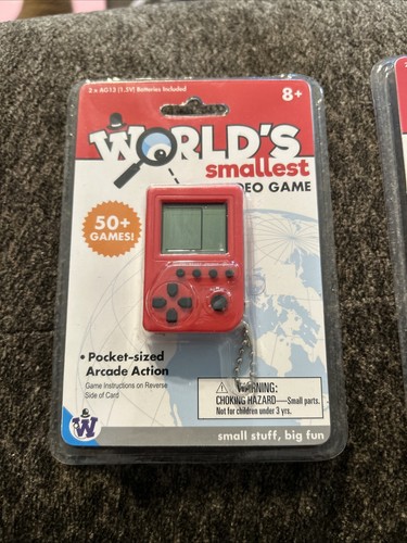 Worlds Smallest Video Game- 50 plus games- | eBay