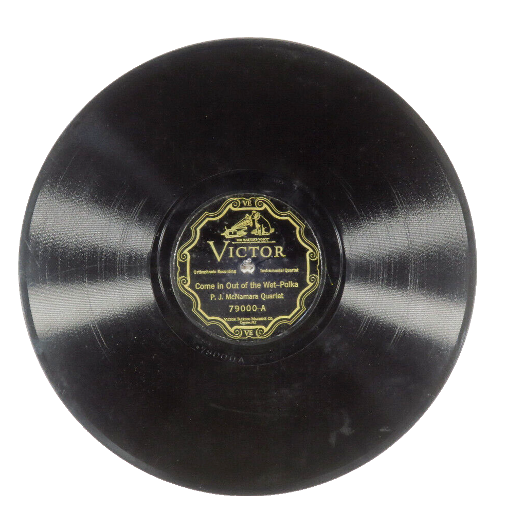 78 RPM - P. J. McNamara Emerald Orch. (2 78s), Victor 79000, Gennett ...