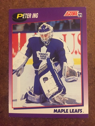 Peter Ing 55 Score 1991 NHL Hockey Trading Card | eBay