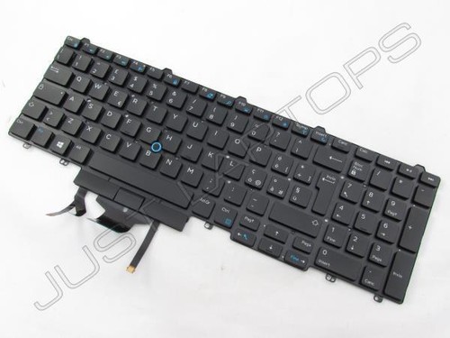 New Dell Latitude 15 5000 E5550 E5570 Italian Italia Backlit Keyboard ...