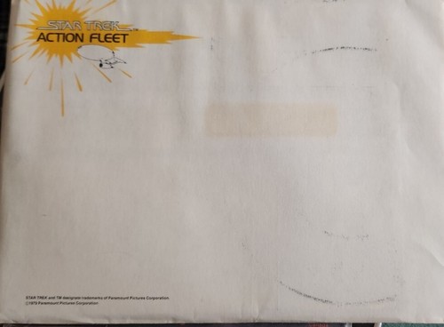 1979 Star Trek: TMP Action Fleet- Punch Out & Put Together Set Unopened Sealef | eBay