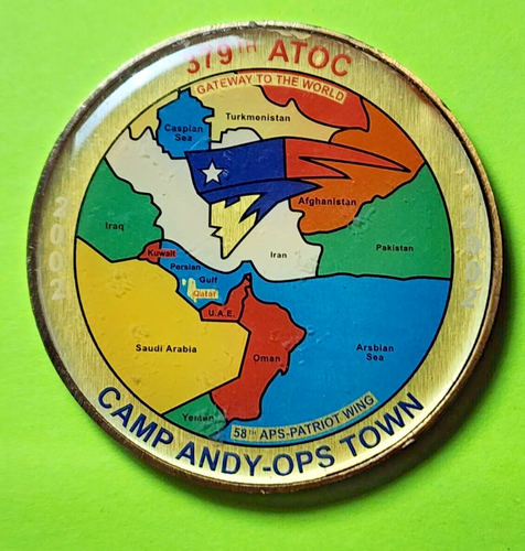 Operation Enduring Freedom Challenge Coin - Camp Andy - Ops Town ...
