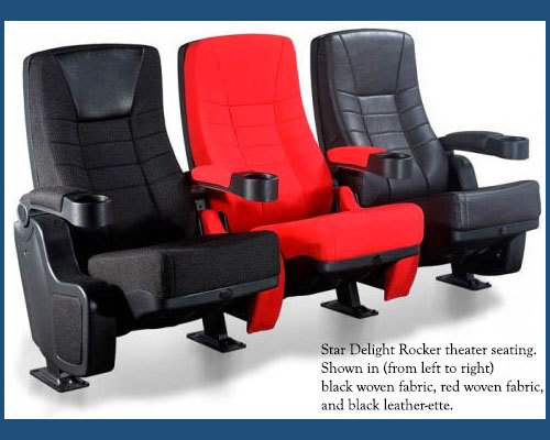RED 3 NEW MOVIE CINEMA Seating Rocking chair Home theater seats cup ...