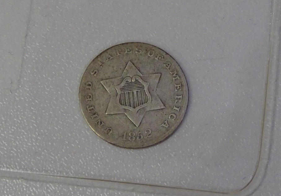 1852 Three Cent Silver "Trime" Type US Silver Coin (21264-Cent-OY) | eBay