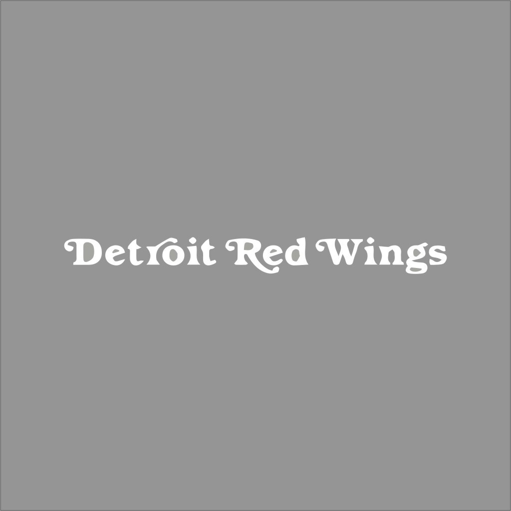Detroit Red Wings #3 NHL Team Logo 1 Color Vinyl Decal Sticker Car ...