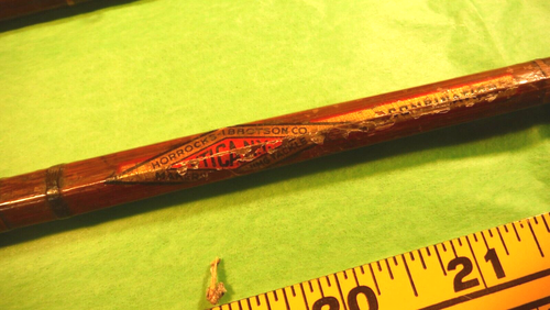 Split Bamboo Rod Vintage Horrocks-Ibbotson Combination Fly/Spining Rod ...