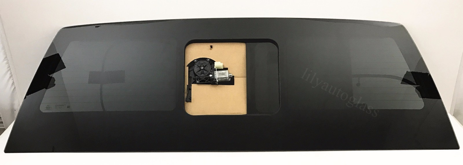 Fits 2017-2026 Ford F250 F350 F450 F550 Power Slider Back Window Glass ...