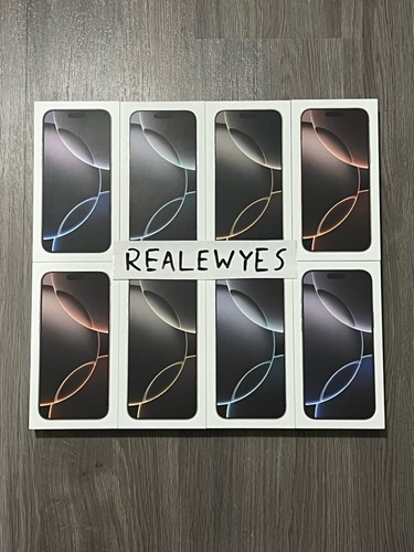 Apple iPhone 16 Pro - Physical SIM Tray - USA 2 DAY SHIP - 128GB 256GB ...